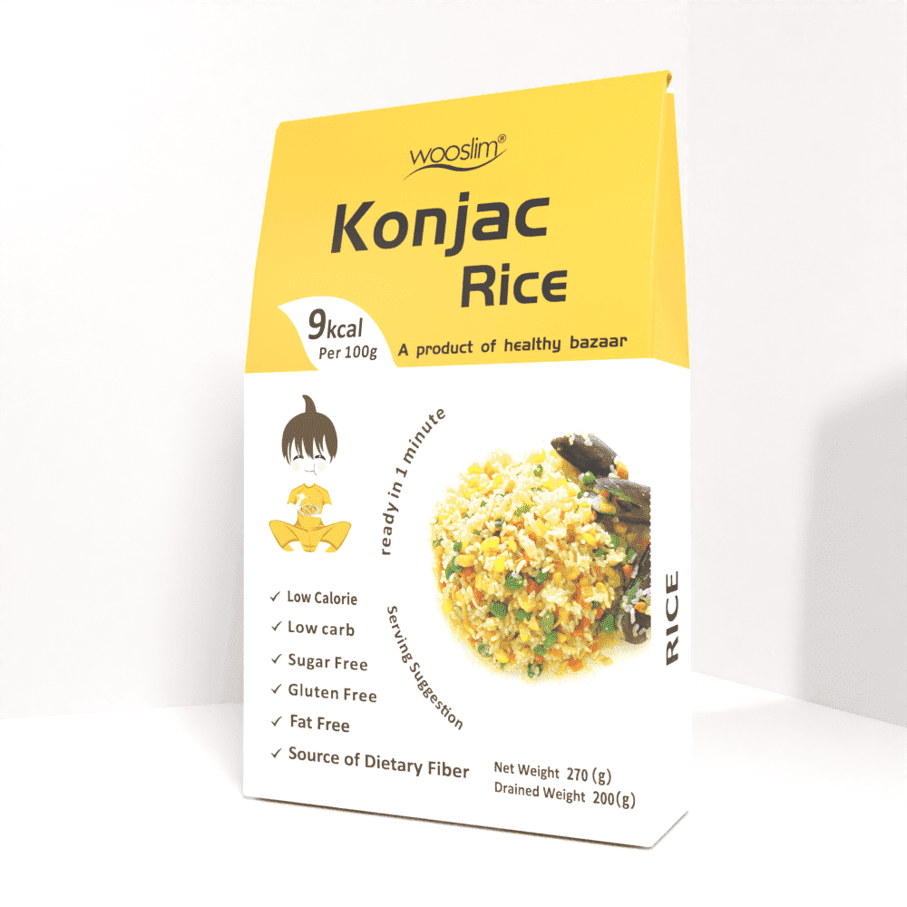 Bulk Konjac Rice | Gluten Free Shirataki Konjac Rice Manufacturer Supplier